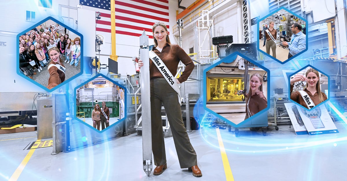 Miss America visits to talk STEM, nuclear engineering, self-confidence - Idaho National Laboratory