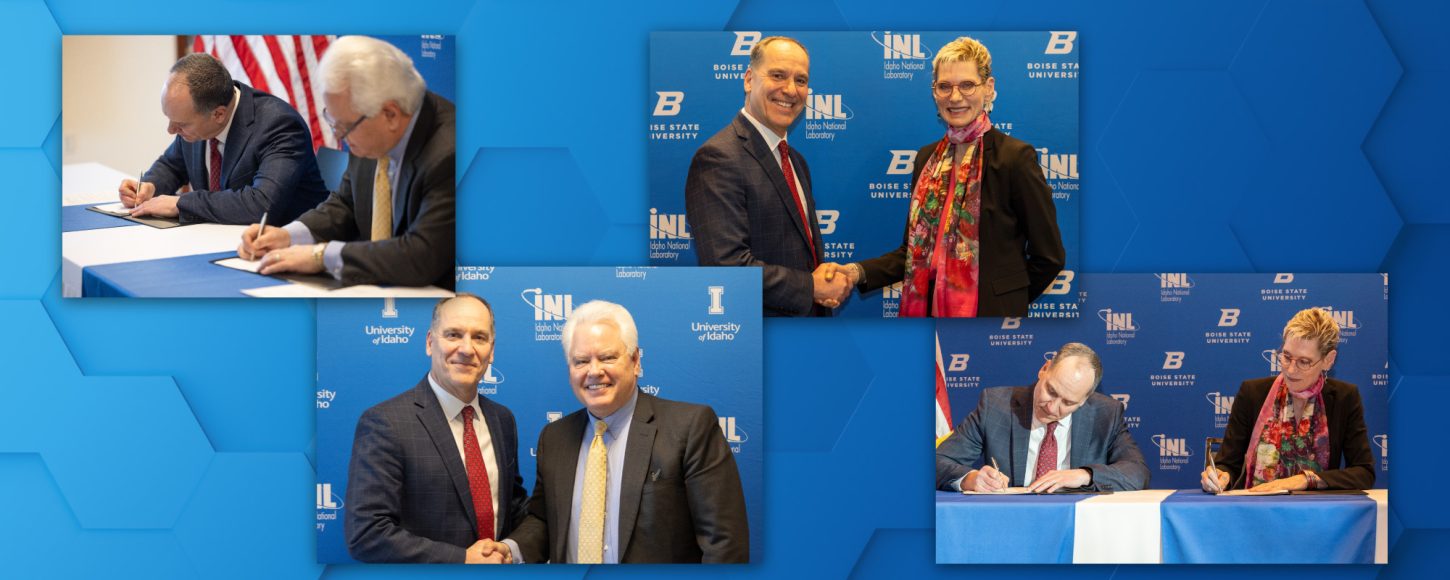 INL signs agreements with Boise State University, University of Idaho ...